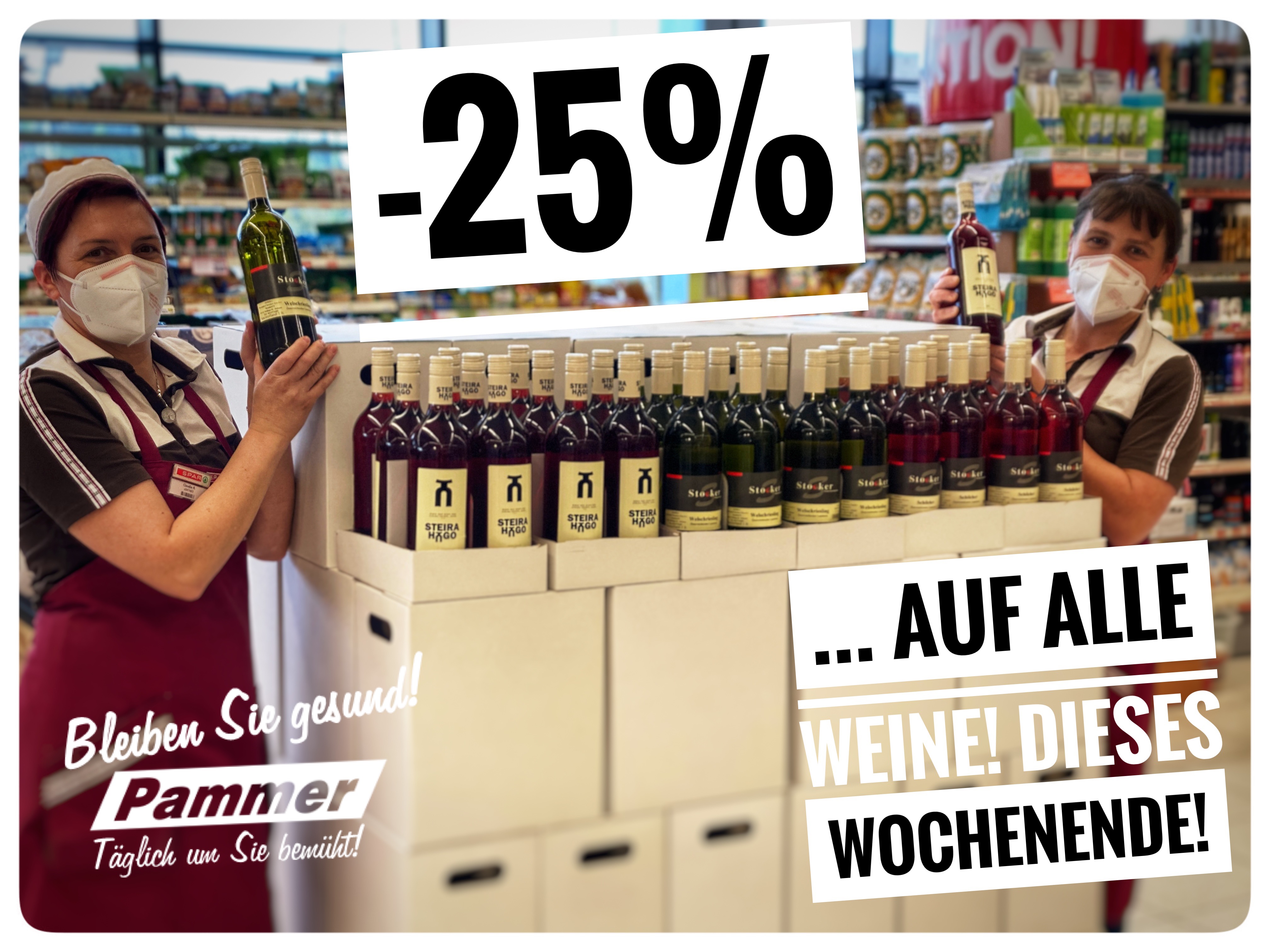 -25% auf alle Weine! | Spar Pammer