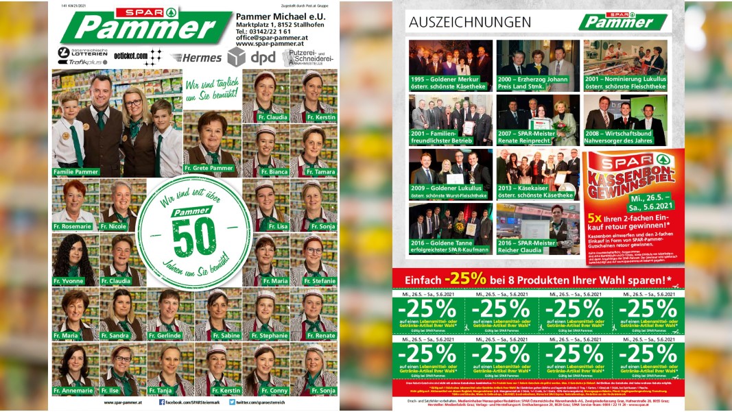 8 x -25% Sticker! | Spar Pammer
