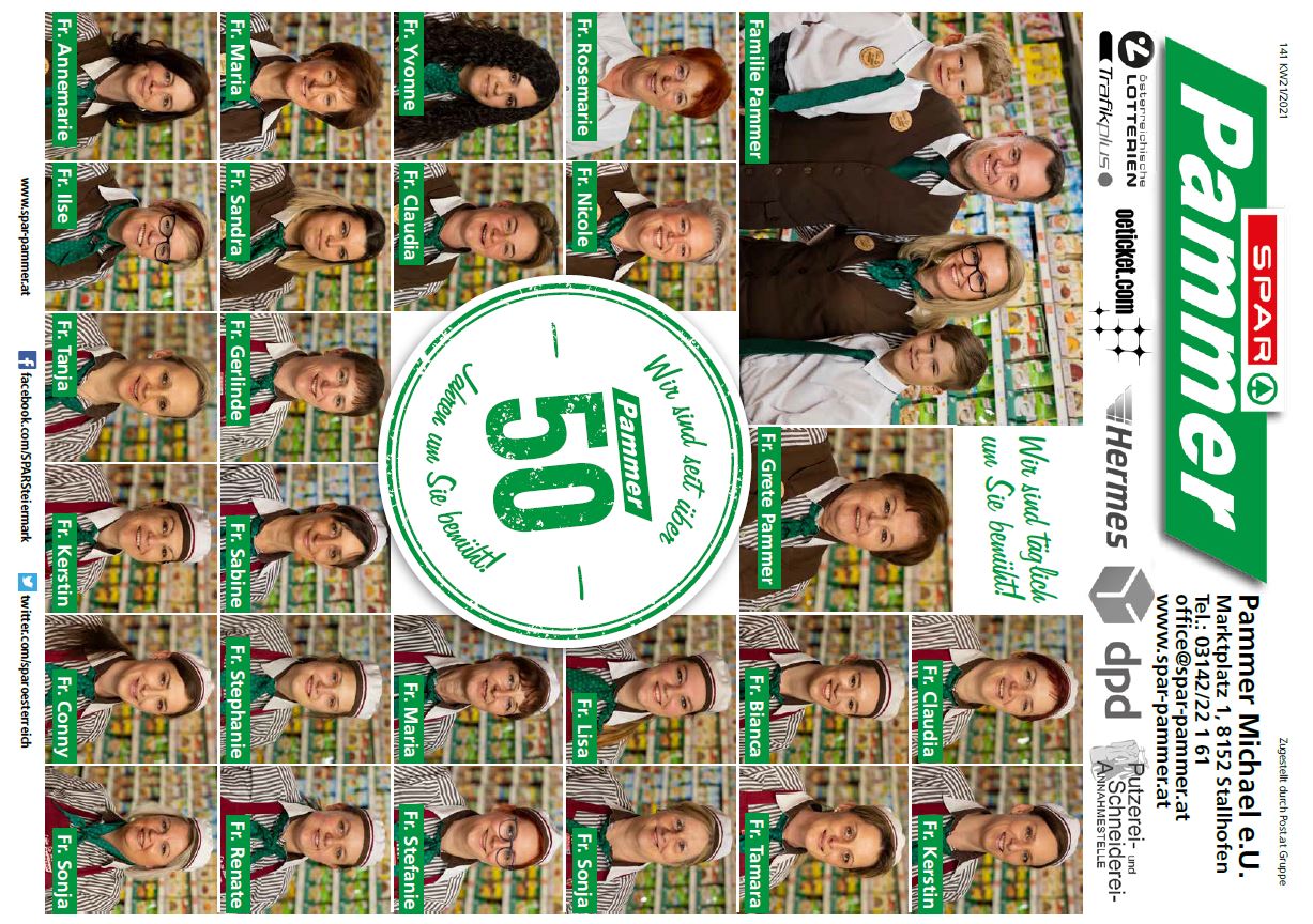 Für Sie da seit 1971! | Spar Pammer