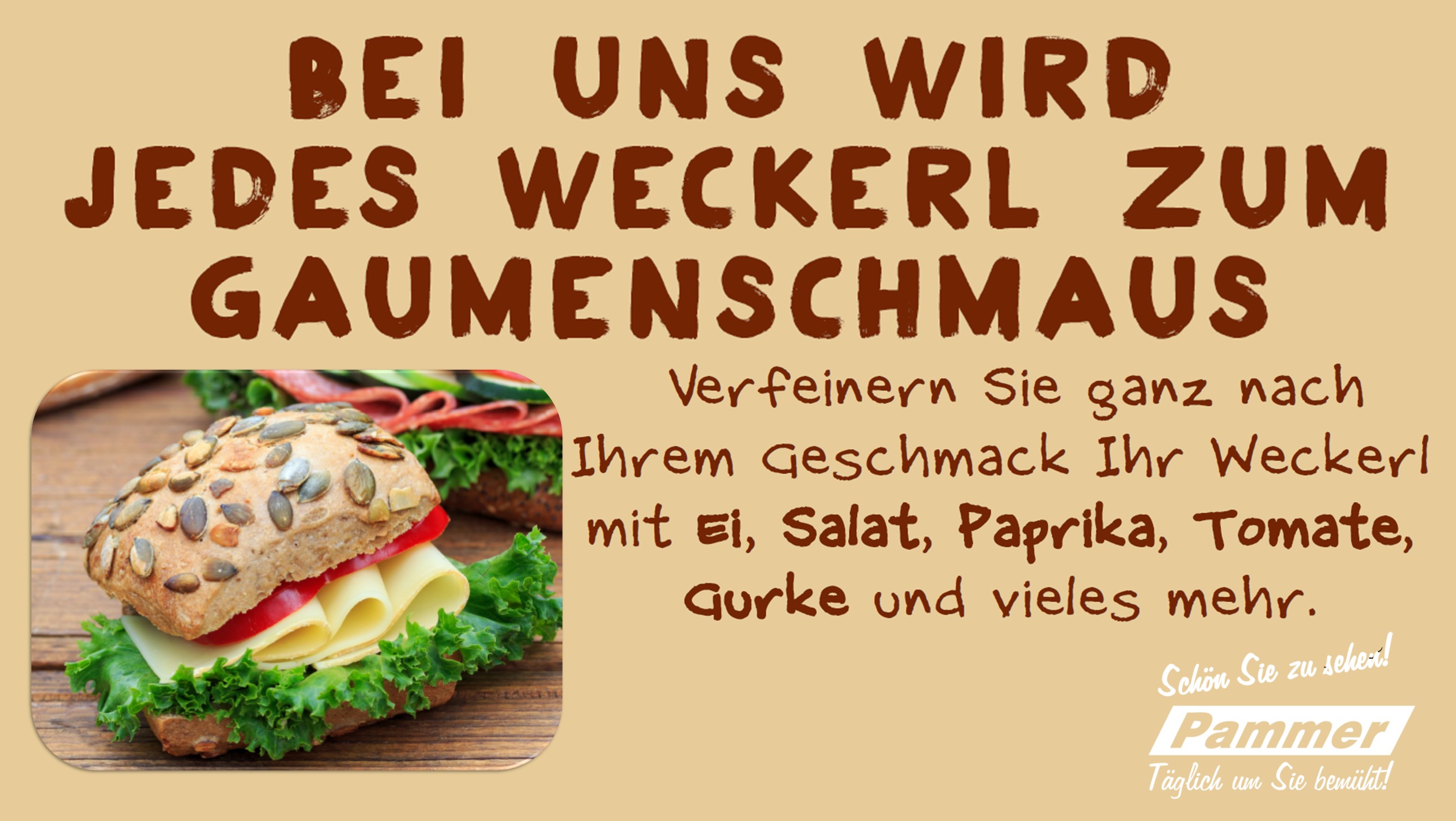 Jetzt bei der Jause sparen... | Spar Pammer